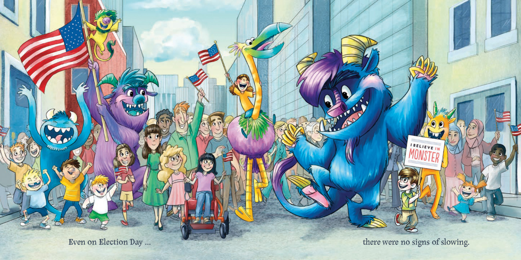 Monster Needs Your Vote by Paul Czajak and Illustrated by Wendy Grieb ...