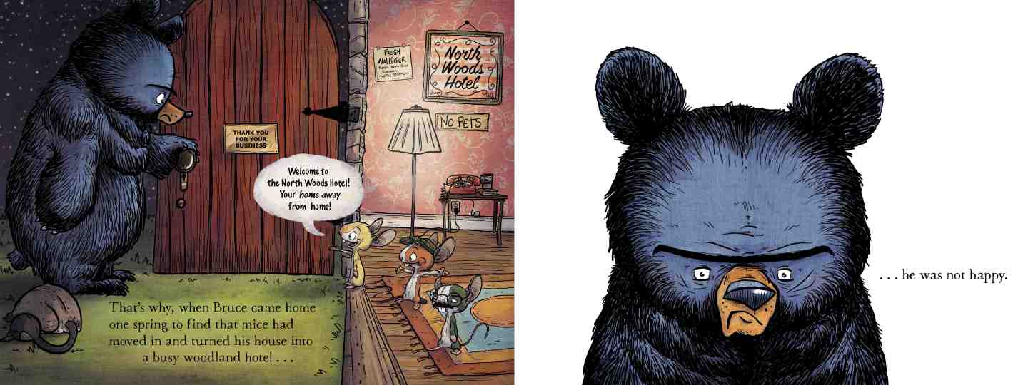 Giveaway! Hotel Bruce by Ryan T. Higgins | The Picture Book Review