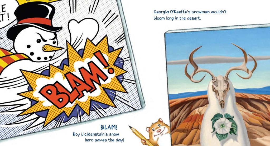 If Picasso Painted a Snowman by Amy & Greg Newbold | The Picture Book ...
