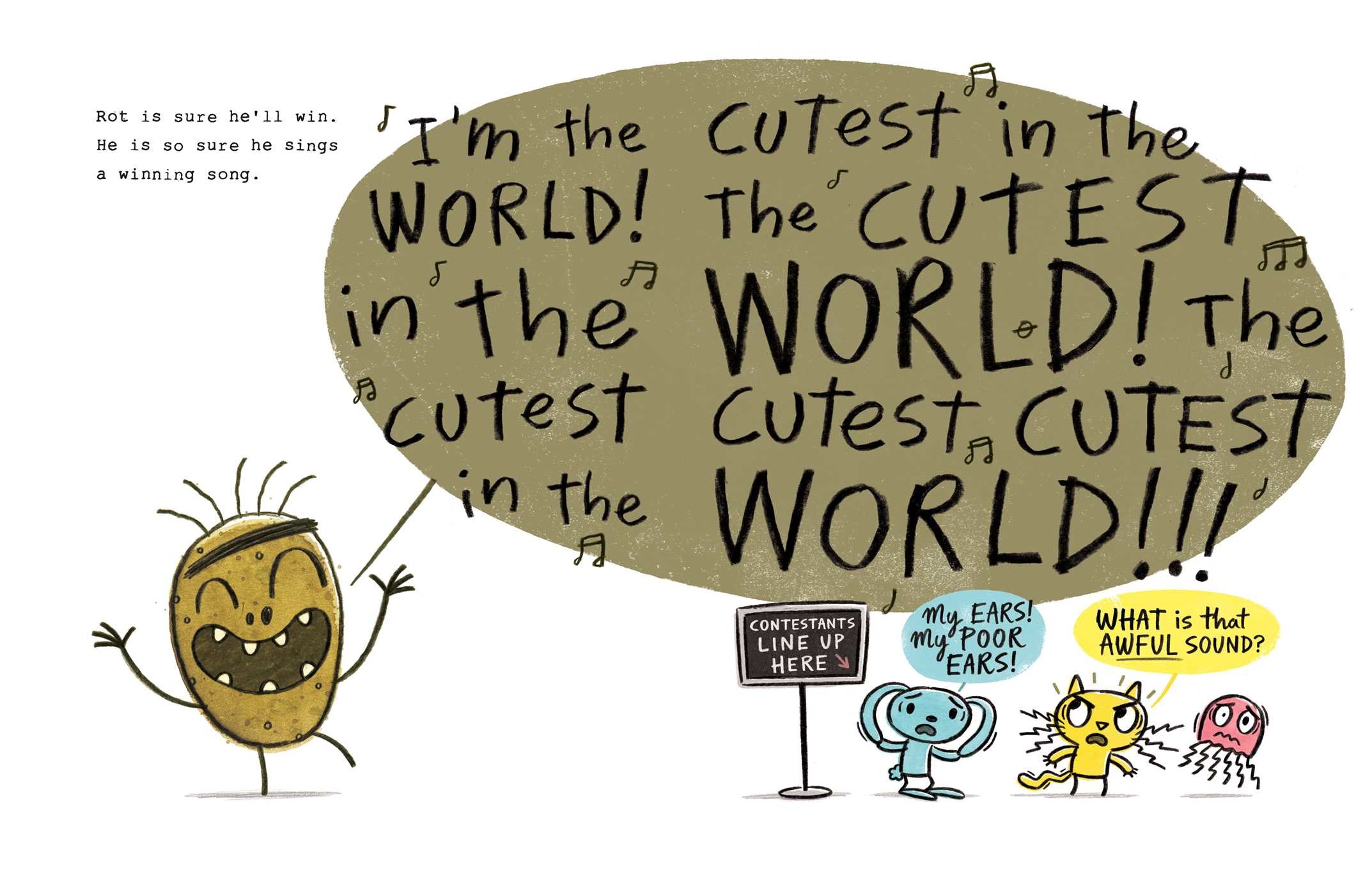 Rot, the Cutest in the World! by Ben Clanton | The Picture Book Review