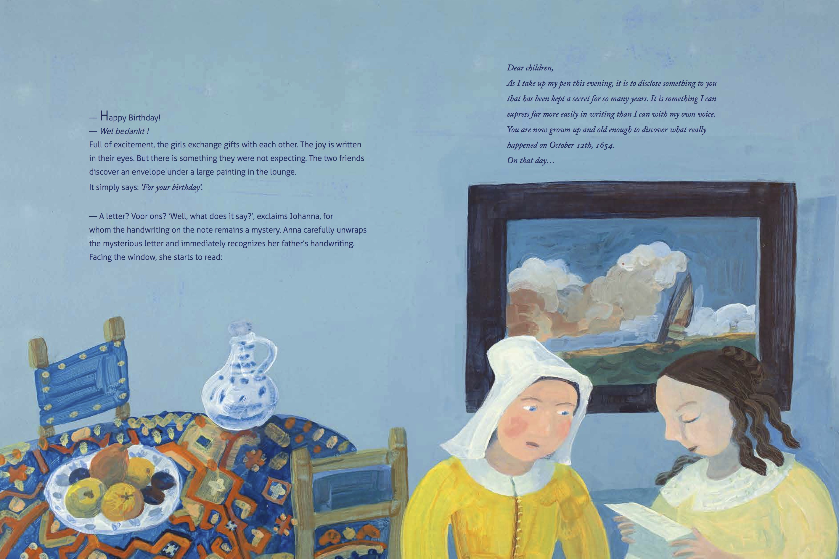 Anna and Johanna: A Children’s Book Inspired by Jan Vermeer Written by ...